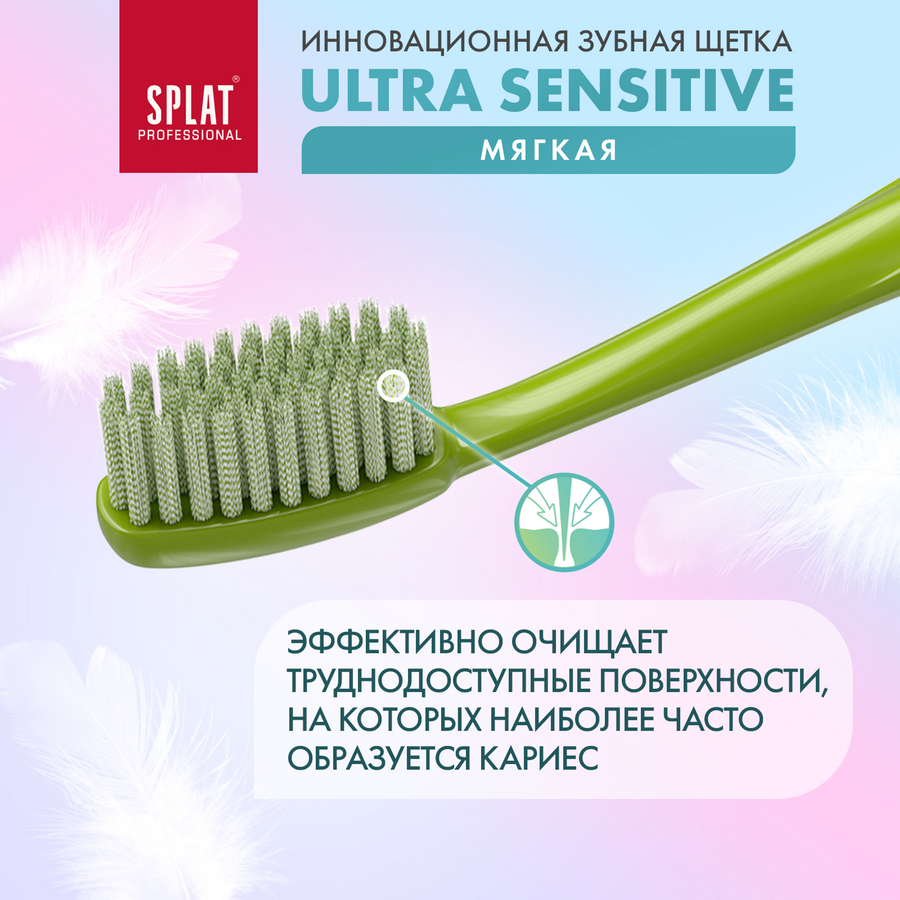 Зубная щетка SPLAT Professional Ultra Sensitive Soft купить со скидкой ...