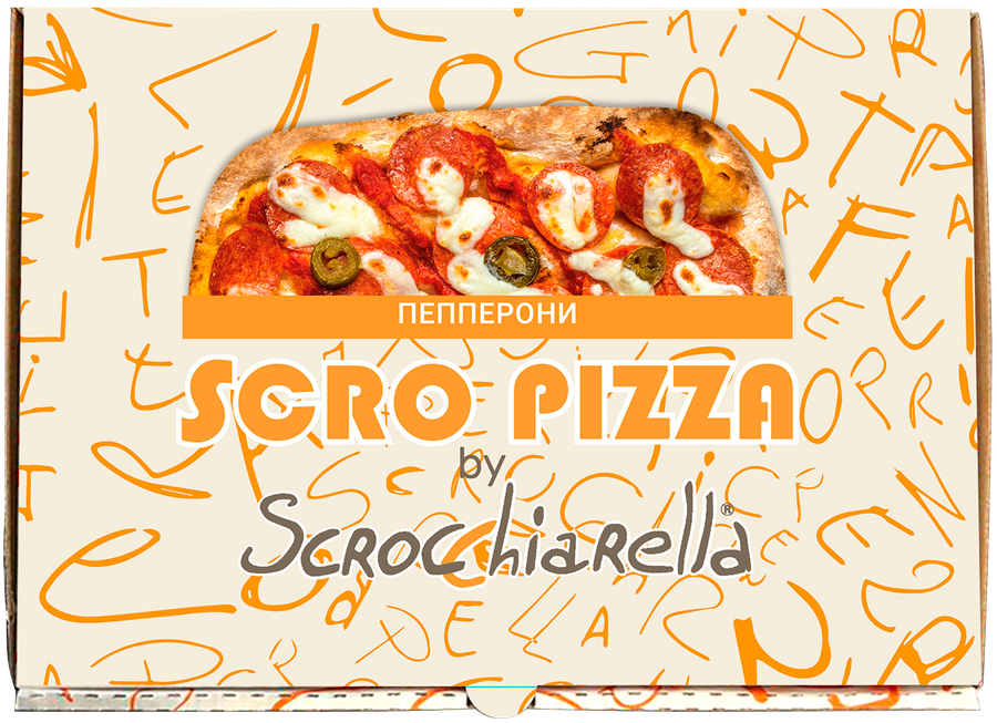 Пицца SCROCCHIARELLA Римская Пепперони, 430г - купить онлайн, каталог товаров с ценами интернет ...